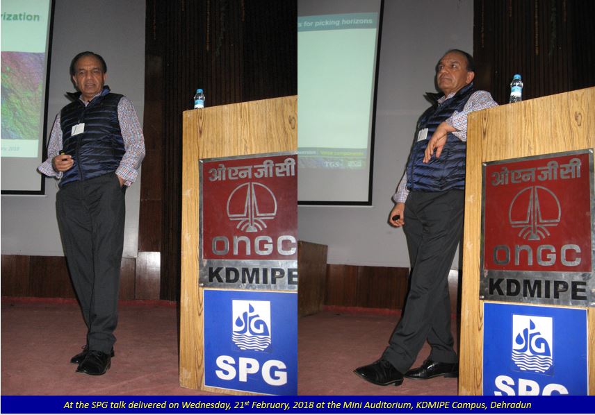 Course at ONGC Academy, Dehradun, February 2018 | Chopra Seismic